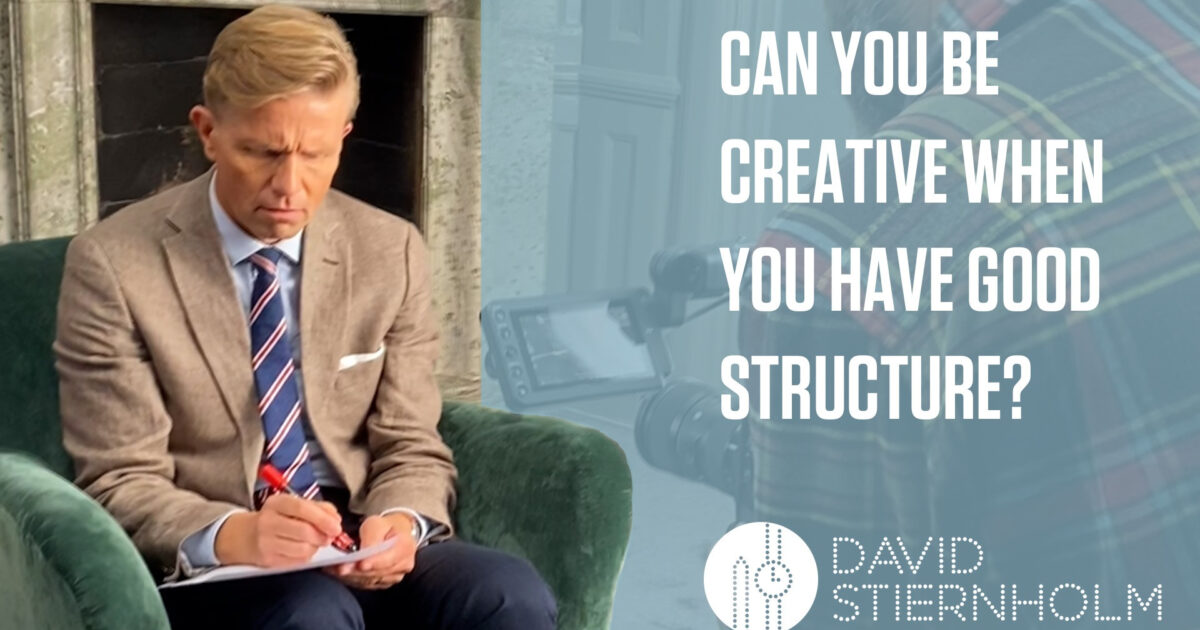 Structure and creativity - are they friends or… | David Stiernholm